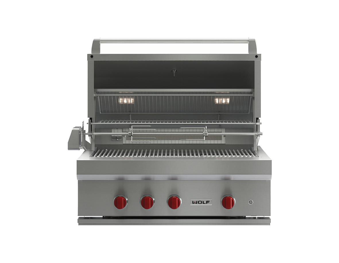 Wolf outdoor grill | Alleen al de geur is verleidelijk